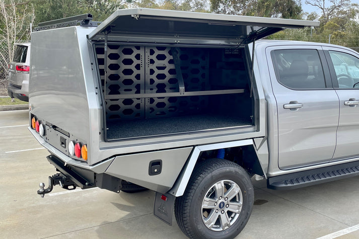Module 3: Ford Ranger Next Gen Trig Point Chassis Mount Canopy, Storag ...