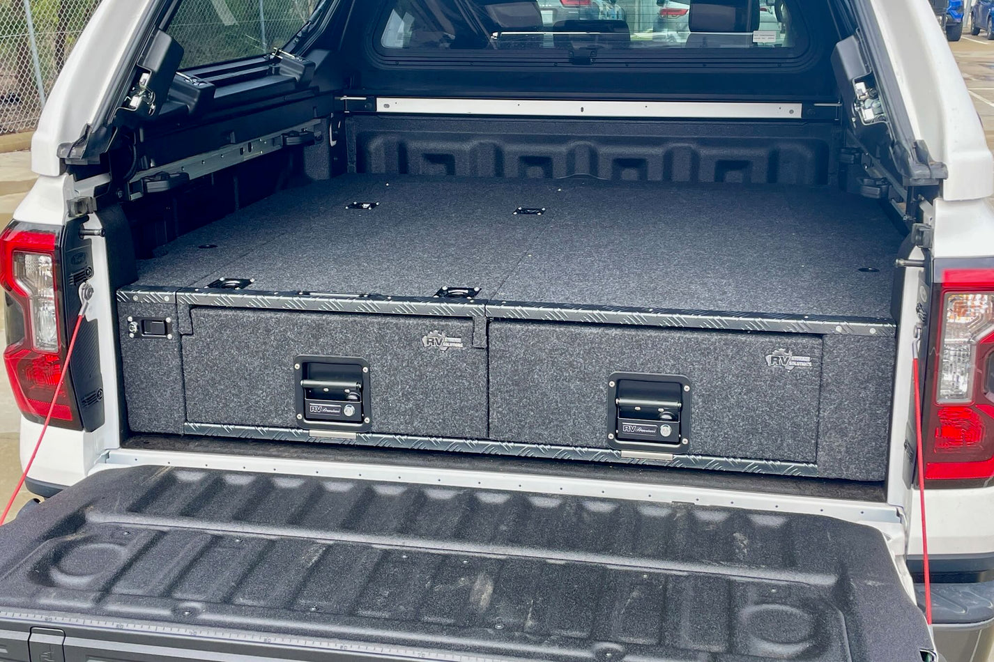 RVSS Premium Aluminium Twin Drawer System – ULTIMATE 4WD
