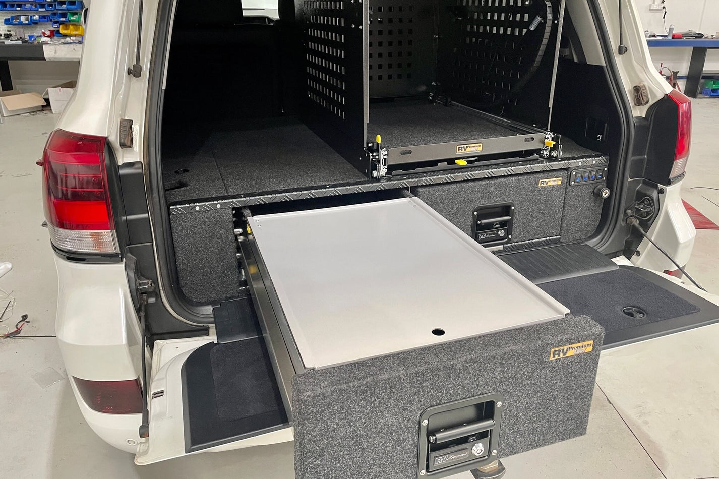 RVSS Premium Aluminium Twin Drawer System – ULTIMATE 4WD
