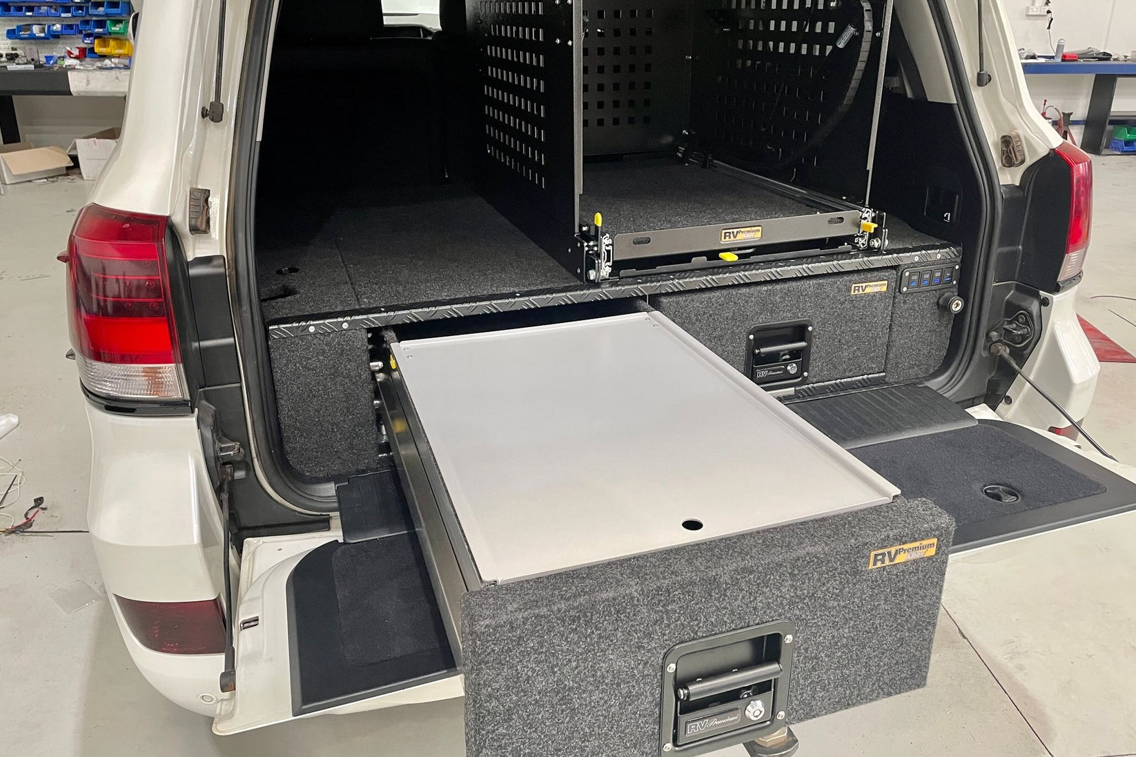 RVSS Premium Aluminium Twin Drawer System – ULTIMATE 4WD