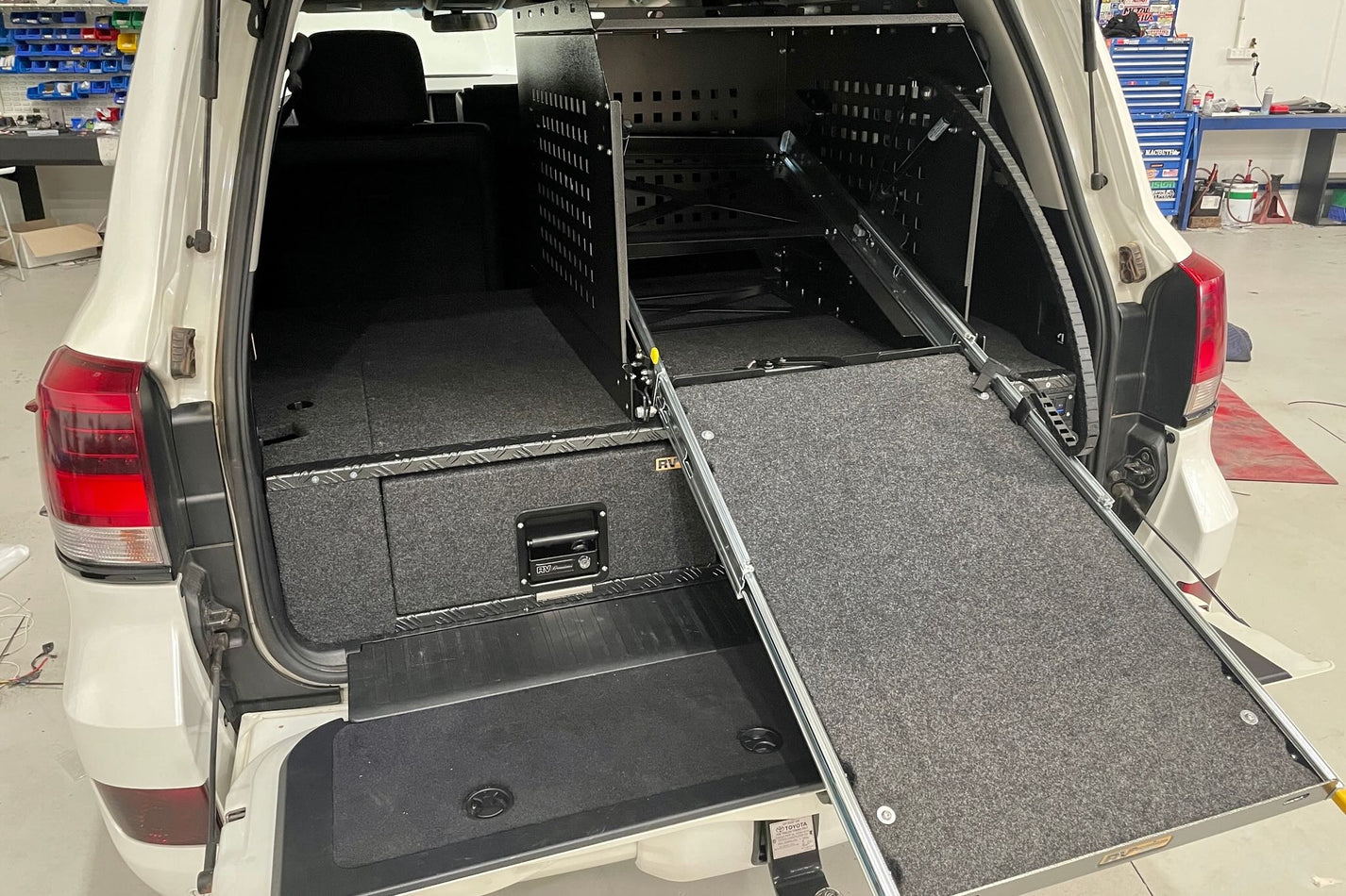 RVSS Premium Aluminium Twin Drawer System – ULTIMATE 4WD