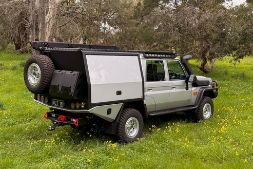 Module 3: Toyota LandCruiser 79 Series Trig Point Chassis Mount Canopy ...