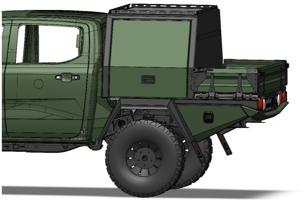 Module 3: Ford Ranger Super Duty Trig Point Tray & Canopy, Storage & E ...