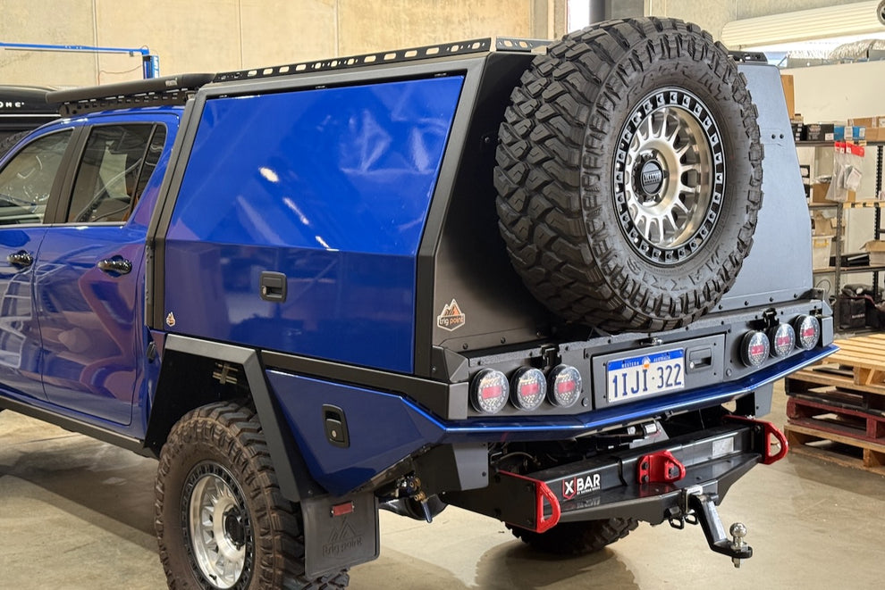 Module 3: Toyota Hilux Trig Point Tray & Canopy, Storage & Electrical ...